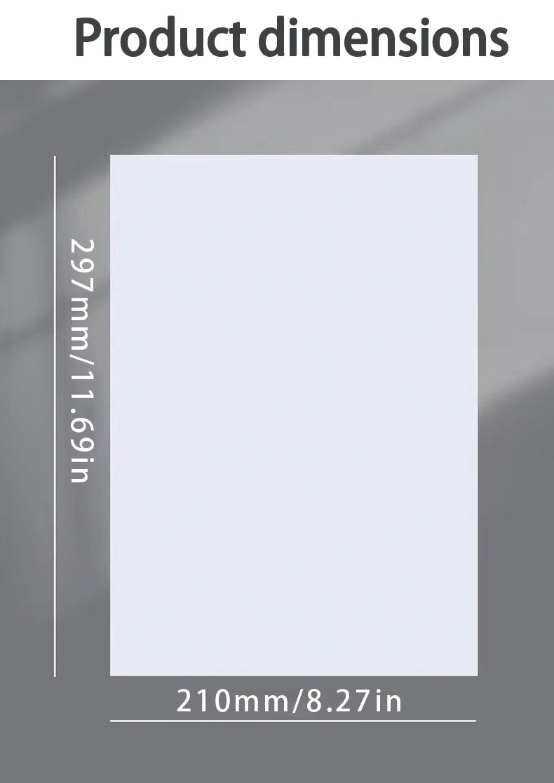 Long/A4/Short Thickened Copy Paper Bond Paper 500Sheets 70/80gsm Office ...