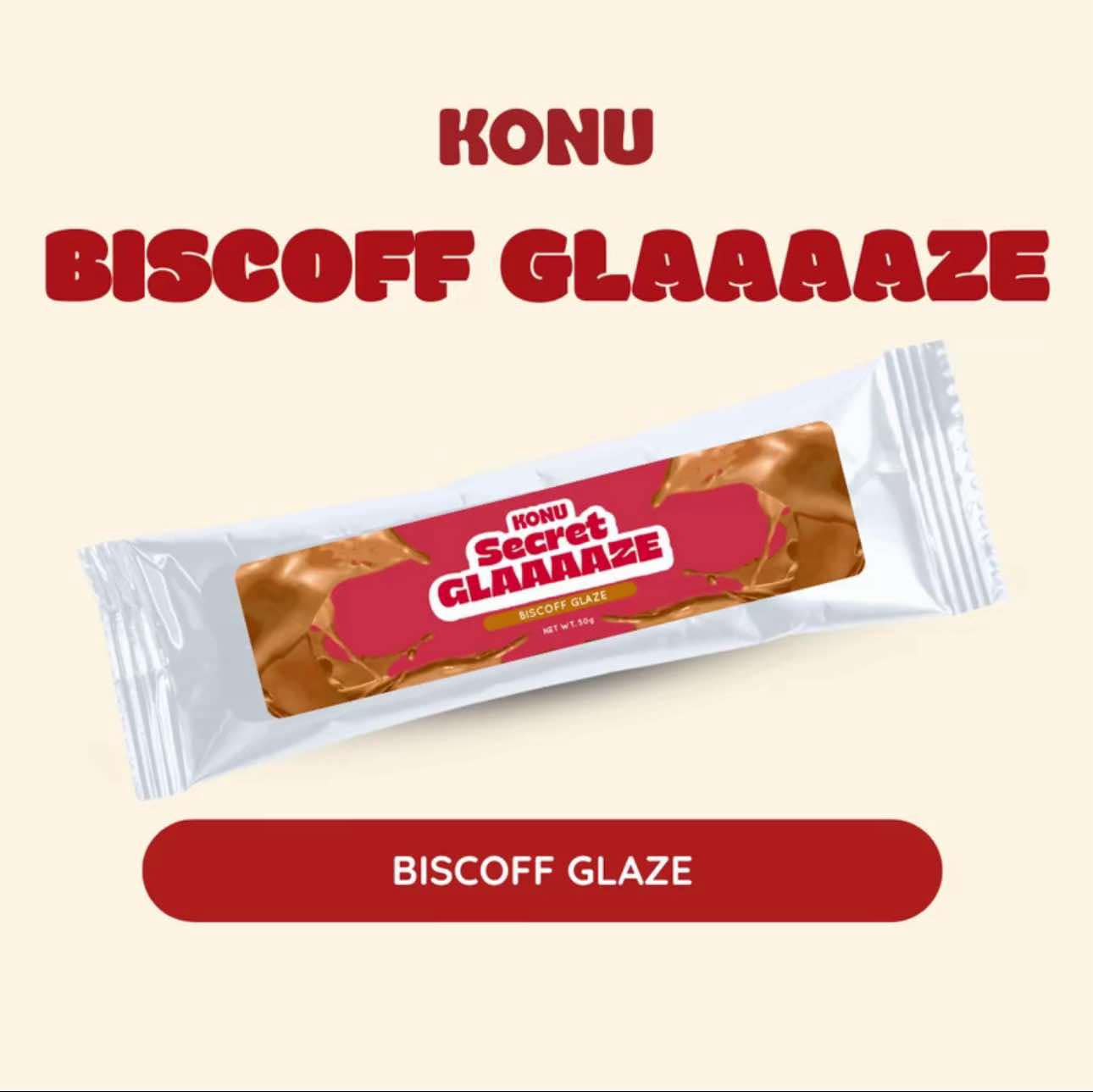 KONU EXTRA GLAZE SAUCE CHOCOLATE COOKIES & CREAM MATCHA RAINBOW UBE ...