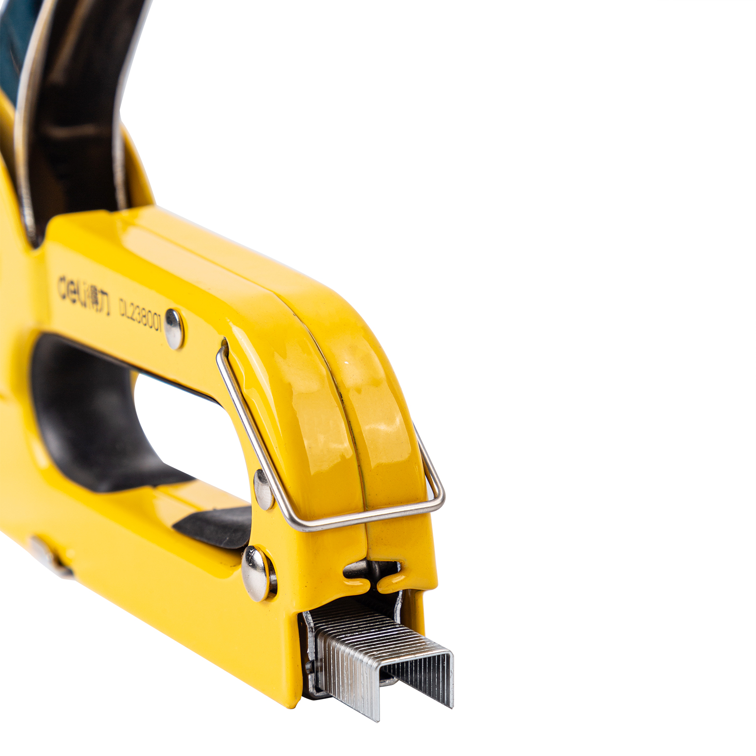 Deli YELLOW+SLIVER Staple Gun/Staple,Stapler With Staples Bundle ...