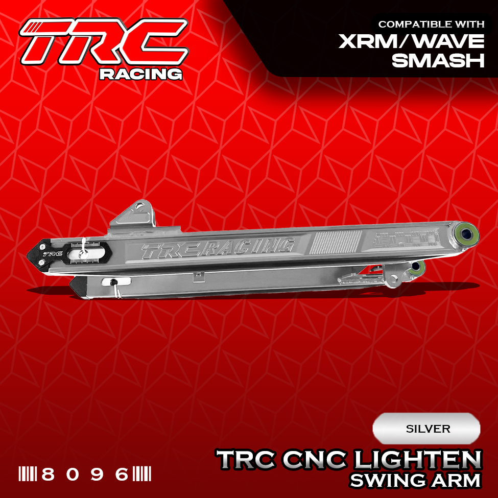 TRC Racing XRM/WAVE/SMASH CNC LIGHTEN SWING ARM NON-SLOTTED PLUS 2 8096 ...