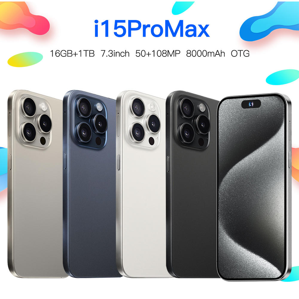 Cellphone Brand New i15 Pro Max 5Glegit 16GB+512GB HD Screen ...