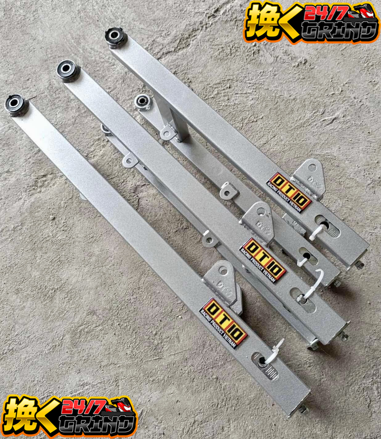 DT10 NON SLOTTED SWING ARM PURE STEEL HEAVY DUTY +2 +3 FOR WAVE / XRM ...