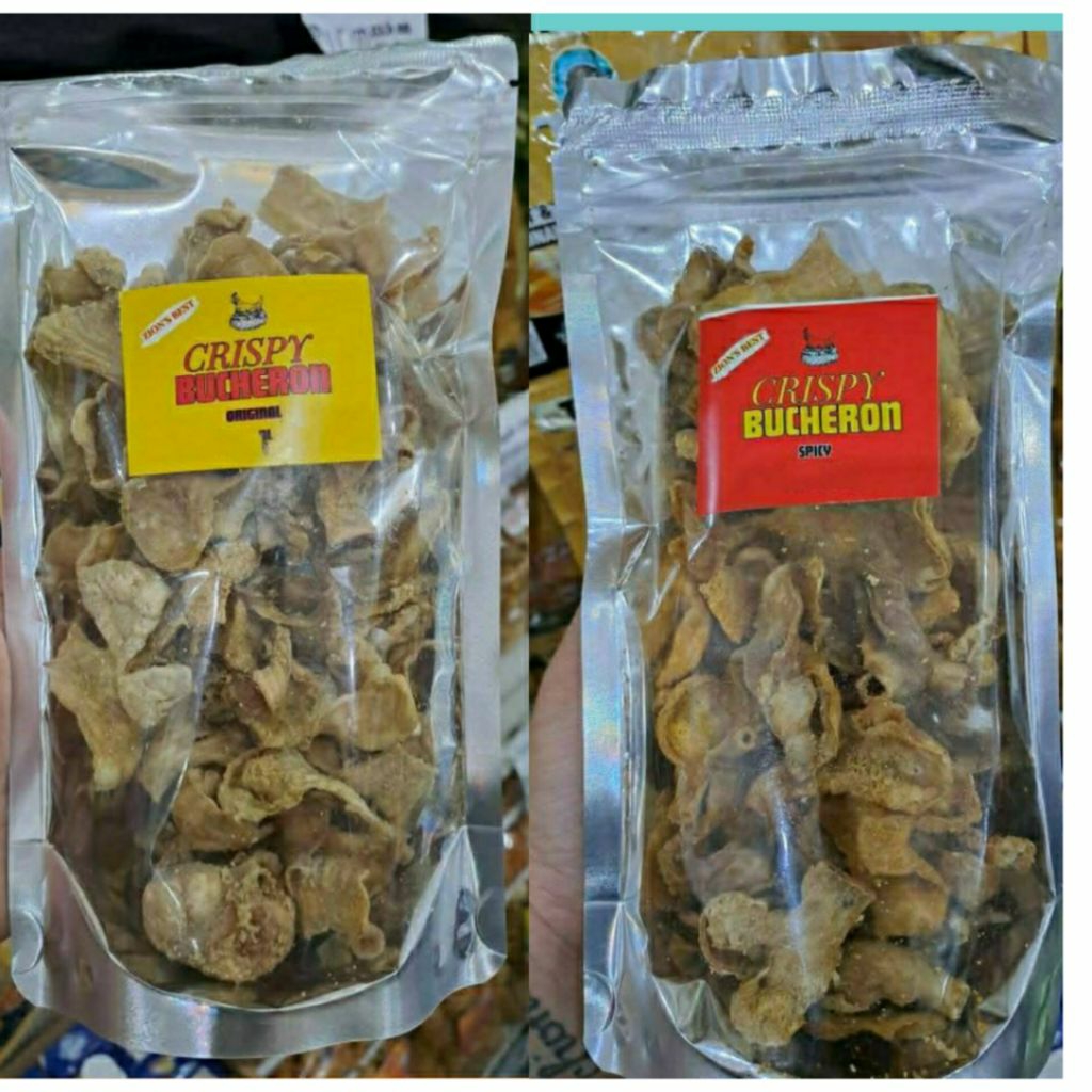 ORIGINAL CRISPY BUTCHERON REGULAR & SPICY FLAVOR 50GRAMS | Shopee ...