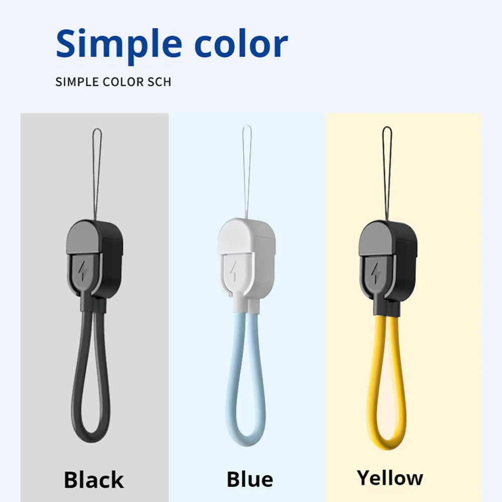 Portable 20w Fast Charge Cables Lanyard Type C Data Cable C-L Mobile ...
