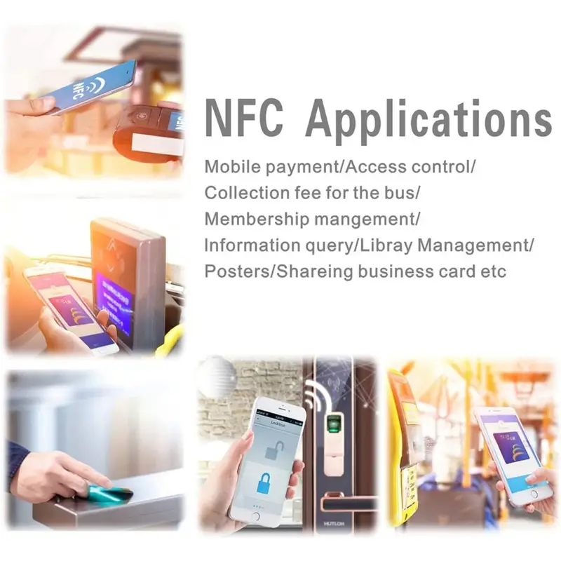 50Pcs NFC Ntag215 Tags 13.56Mhz NFC PVC Coins Chip Phones Available ...