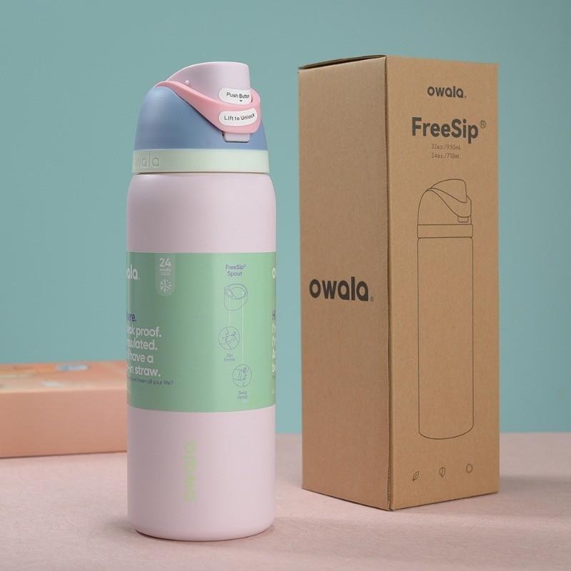 【COD】owala tumbler 24oz-710ml/32oz-950ml Stainless Steel Vacuum Insulated Sports Water Bottle ...