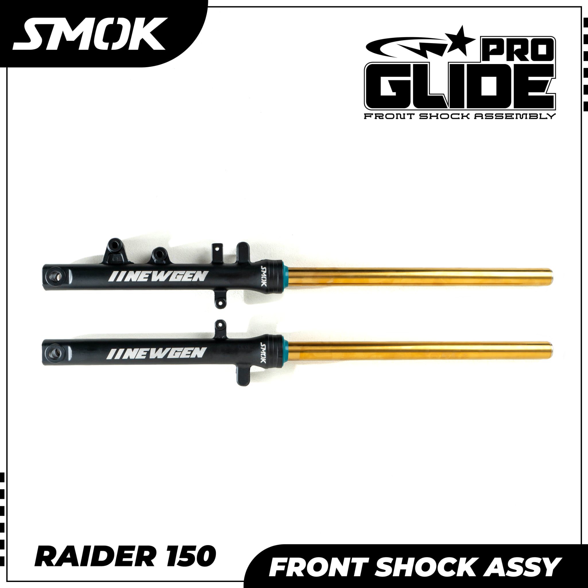 MIOLS1 BRAND NEW SMOK PRO GLIDE Front Shock for Raider R150 | Shopee ...