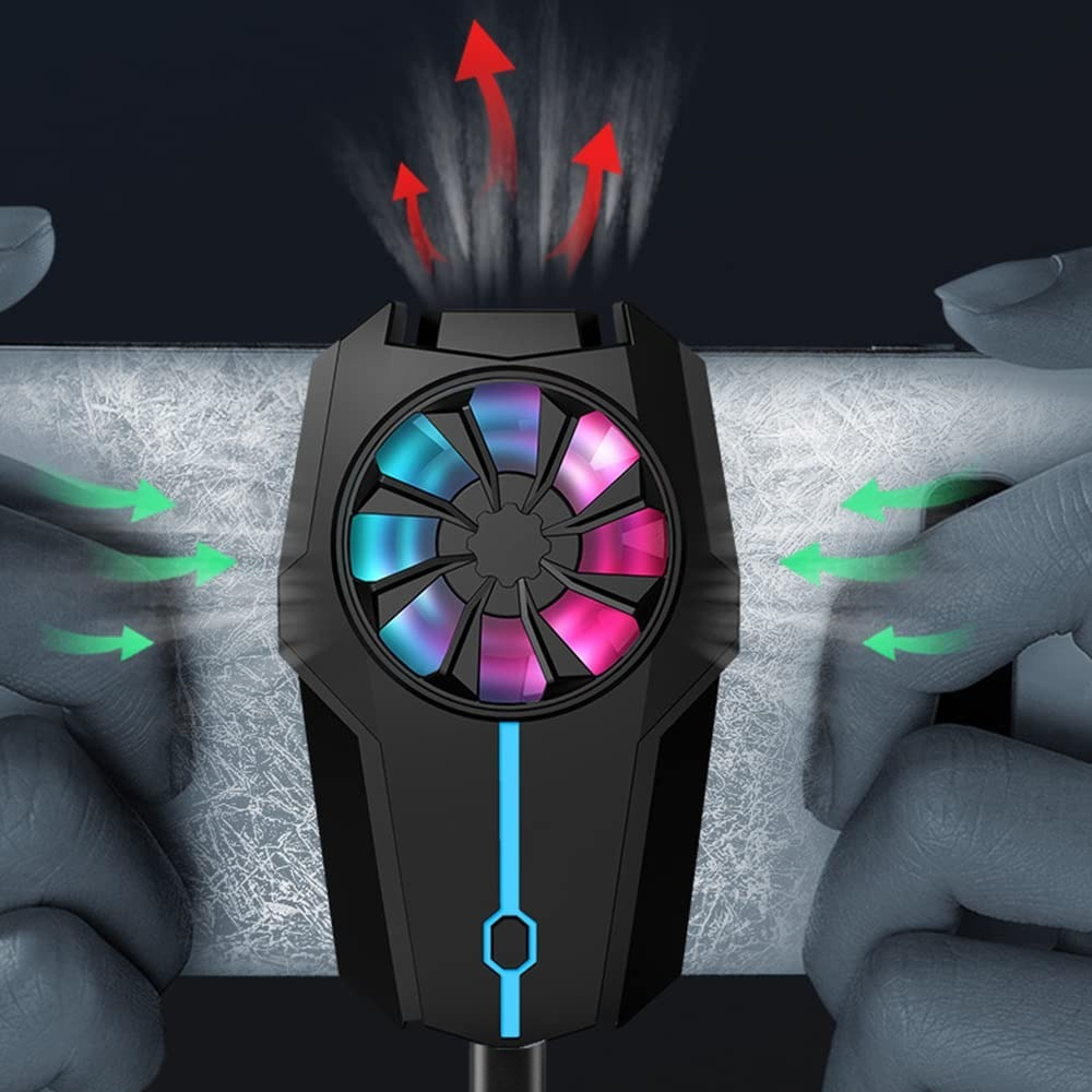 Original Phone Cooler Fast Cooling Fan for Mobile Gaming, Compatible ...