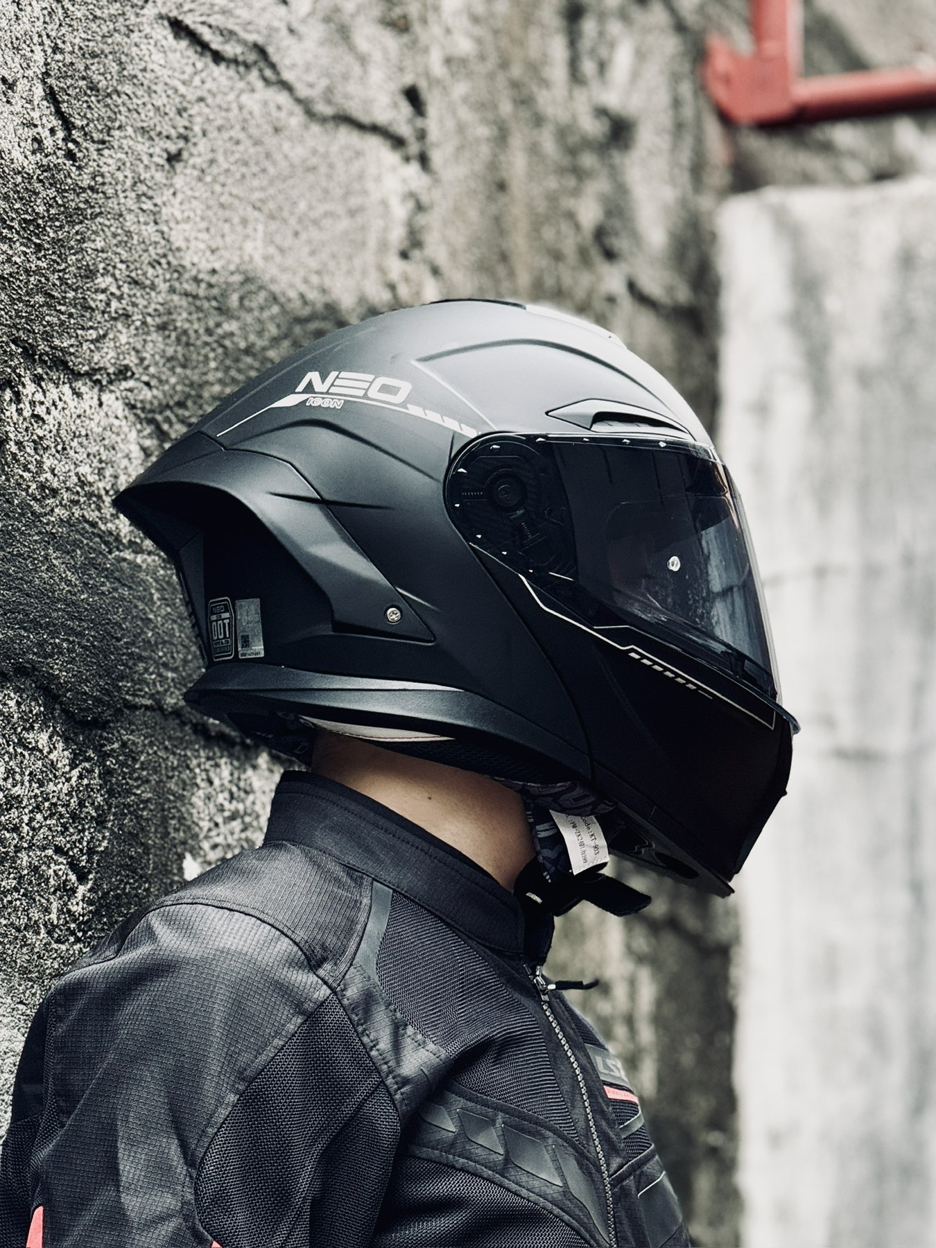 Spyder Neo Icon Modular Dual Visor Helmet for Motorcycle (Free Clear ...