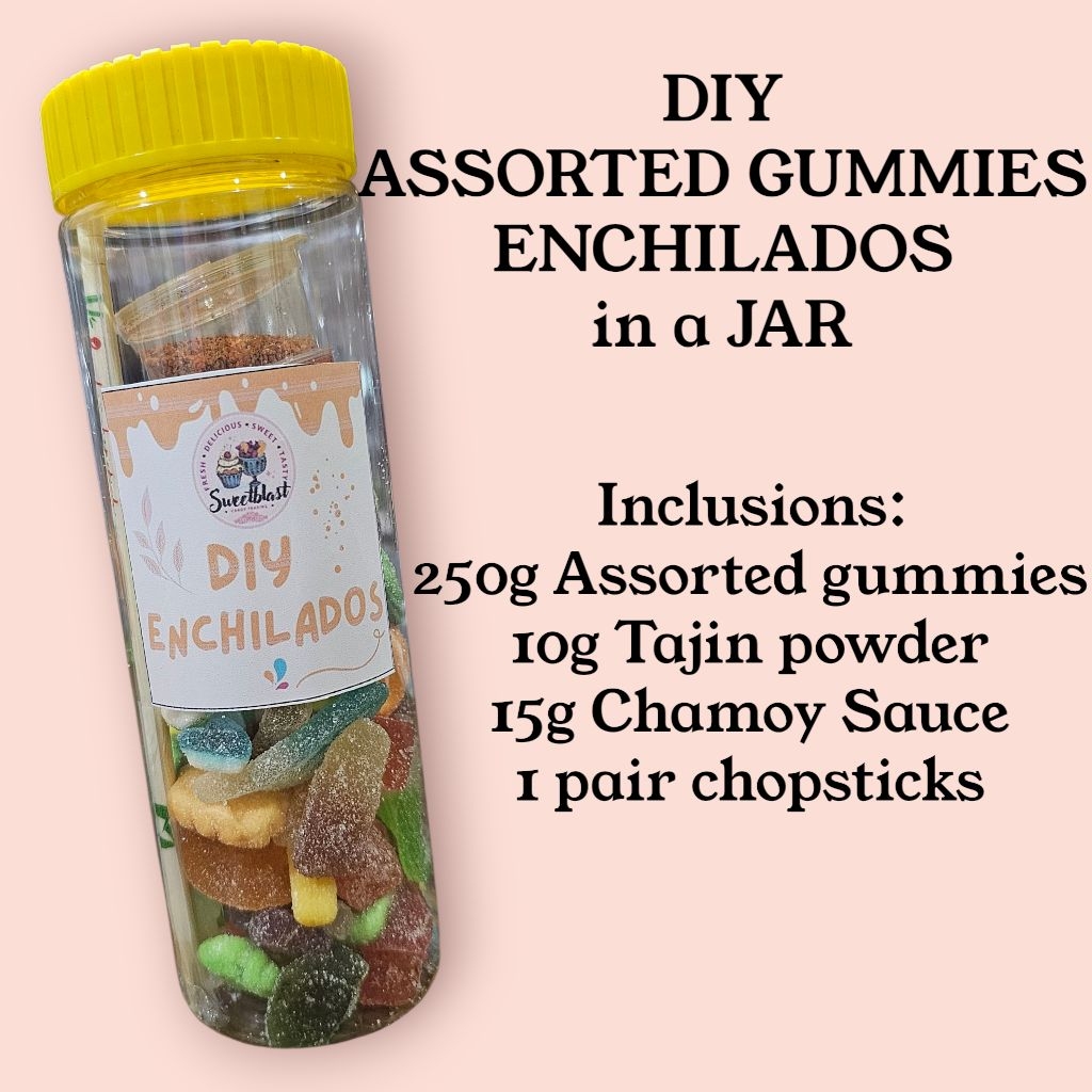 DIY ENCHILADOS in a JAR #250g #500g #Chamoy #Tajin #Enchilados | Shopee ...