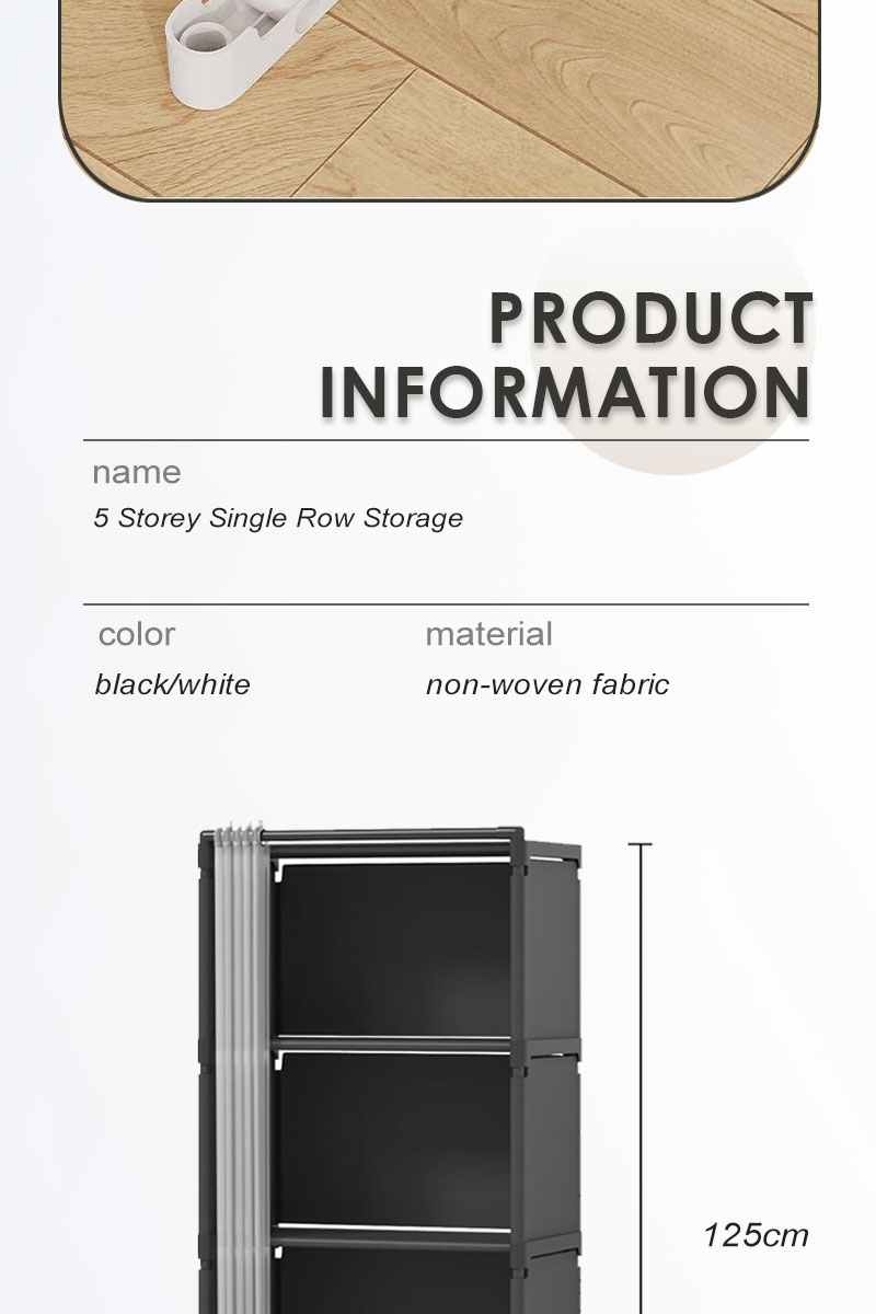 Dustproof Cloth Cabinet Nonwoven Rack Wardrobe Simple Storage Cabinet ...