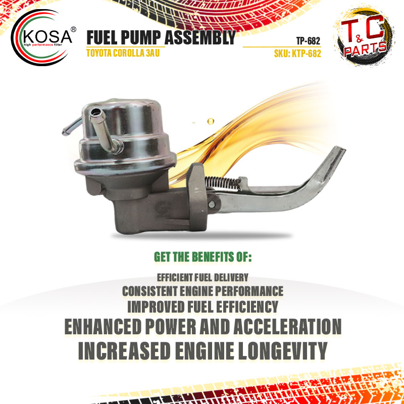 TOYOTA COROLLA 3AU FUEL PUMP ASSEMBLY TP-682 KOSA (1 PC) | Shopee ...