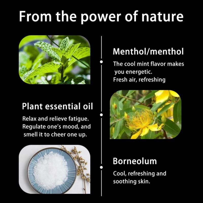 mint Black Inhaler from Thailand - Authentic - Thai Nasal Inhalers - 2 ...