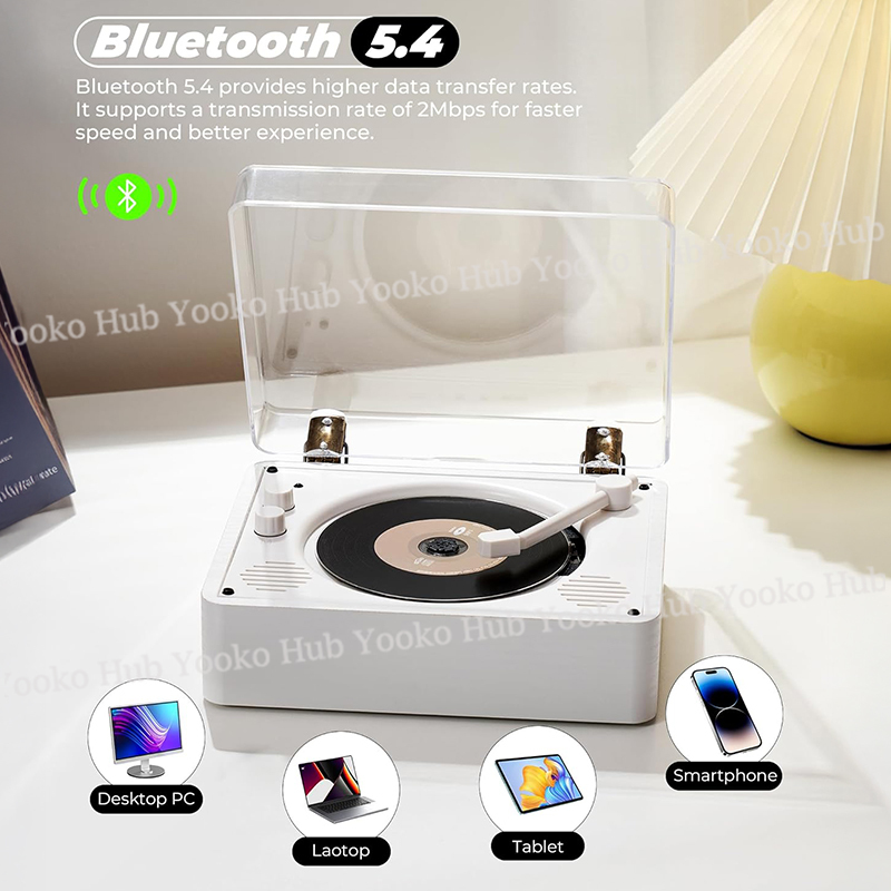 Middix Retro CD/DVD Player Bluetooth Speaker + AUX Input/Output ...