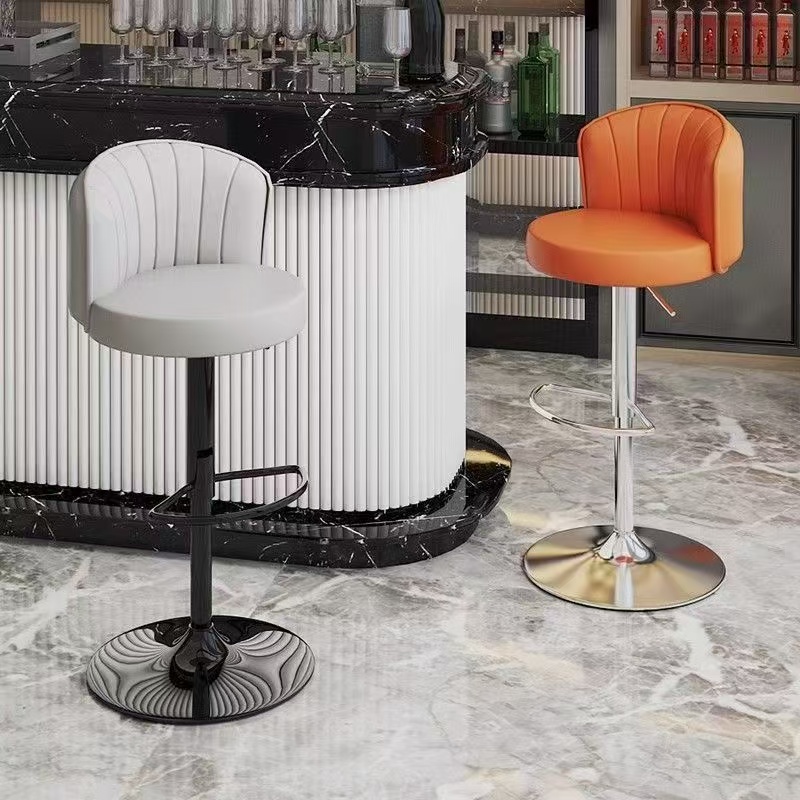 High chair bar stool bar chair high-end bar chair air lift adjustable ...