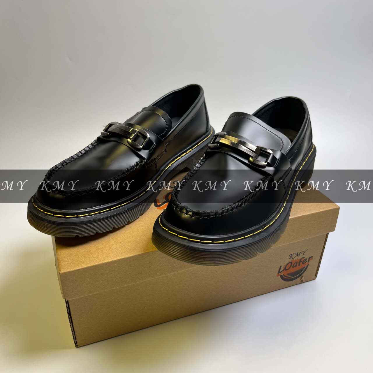 KMY new yellow stitch metal desgin light weight flexible cool unisex ...