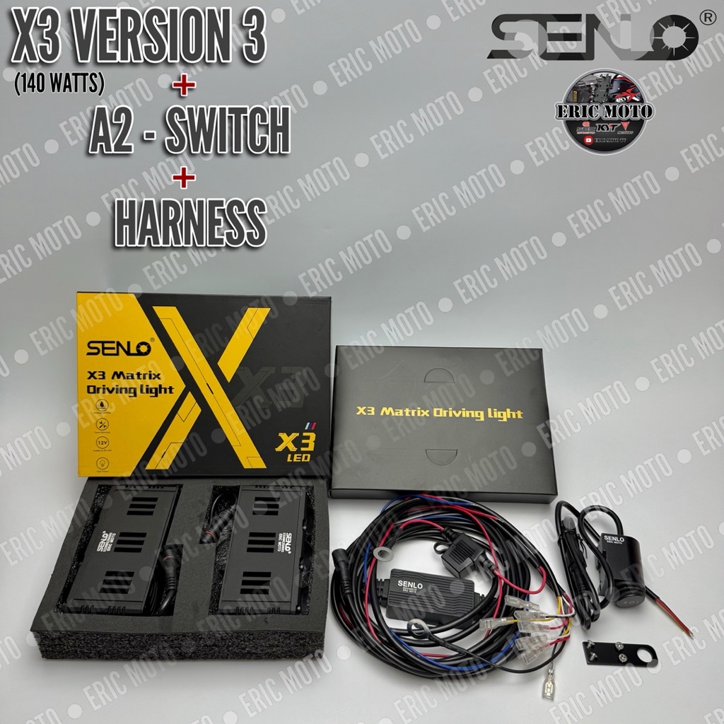 SENLO X3 140WATTS / SENLO X3 140W ORIGINAL / auxiliary light mini ...