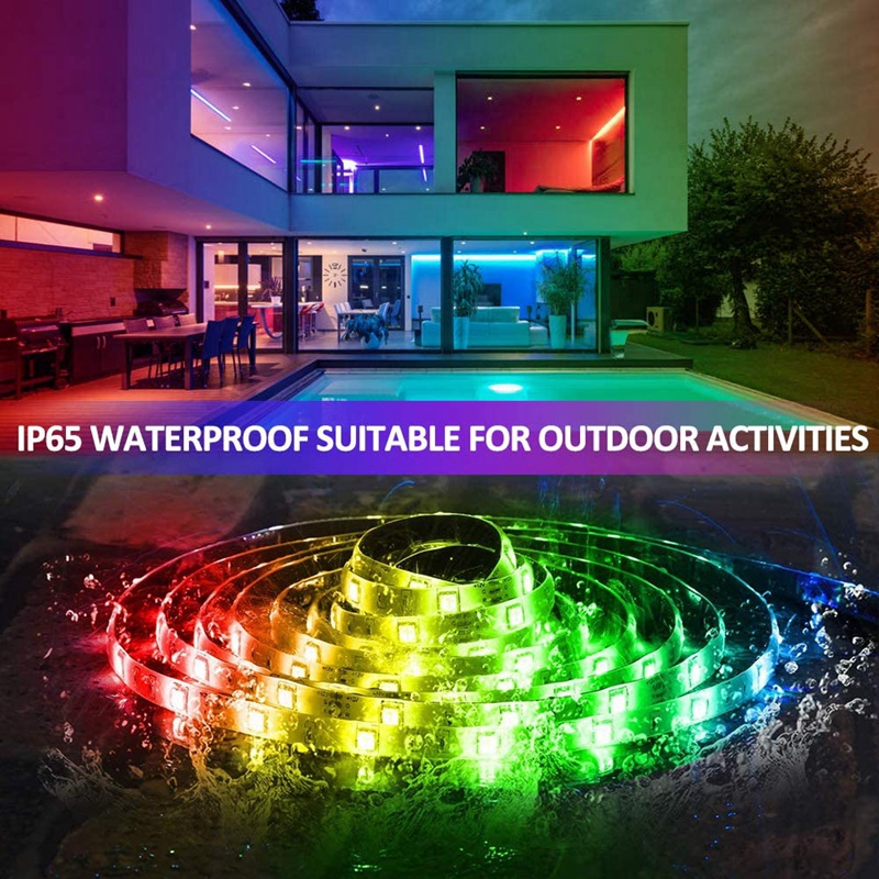 RGB 5050 LED Light For Room DIY LED Strip Lights Flexible 16 Colours ...