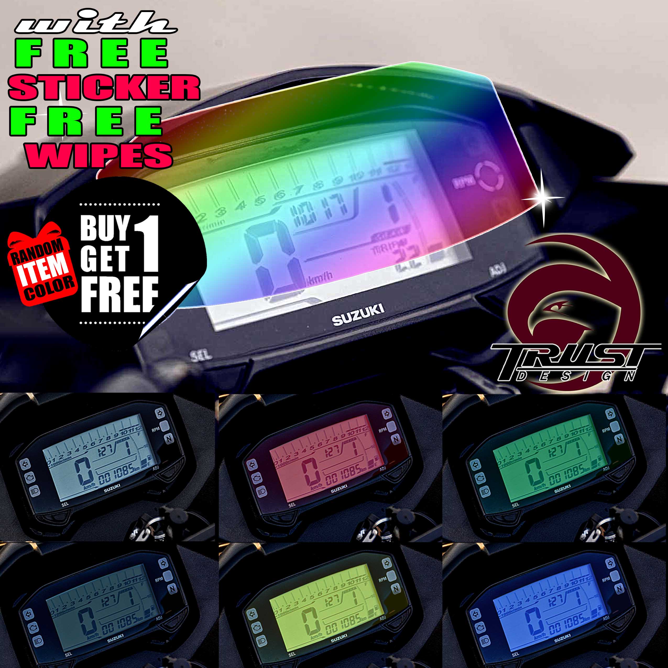Raider 150 Fi BUY 1 GET 1 FREE Film Gauge Protector SPD | Shopee ...