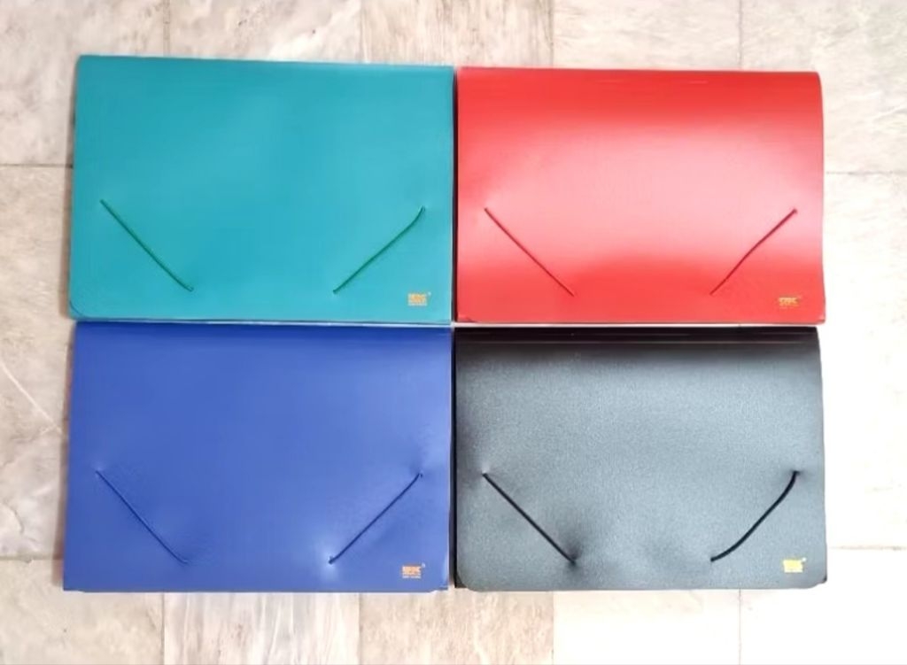 Long Accordion Document Divider Expandable File Envelope Filing Case 2 ...