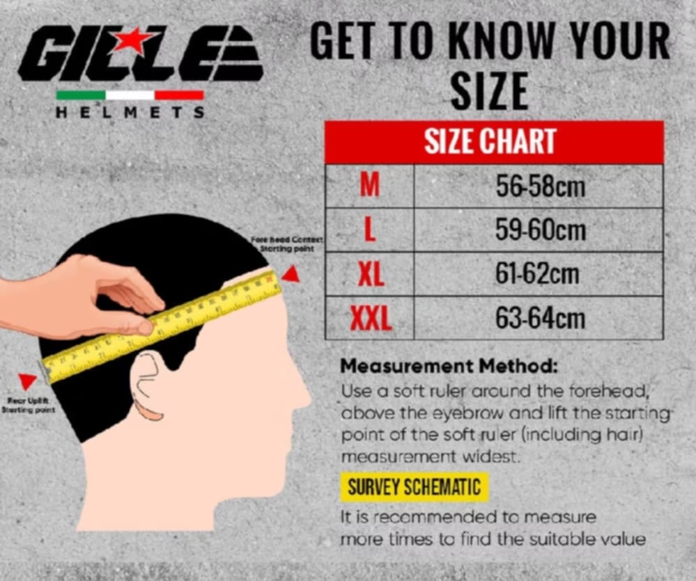 GILLE Visage half face helmet dual visor. | Shopee Philippines