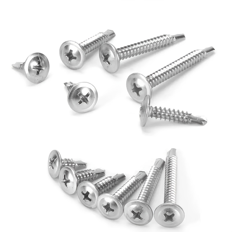 Pan Head Screw (100pcs ) Self Tapping Metal Screw Job Screw Hardiflex ...