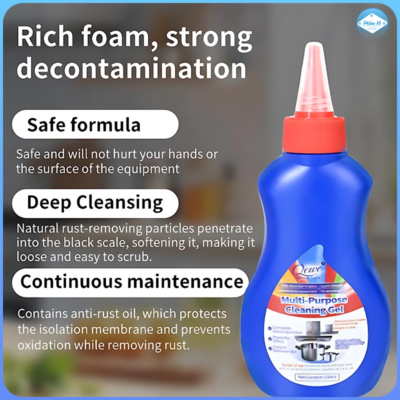 Qewe 150ML Pot Rust Stain Remover Kitchen Detergent All Purpose Cleaner ...