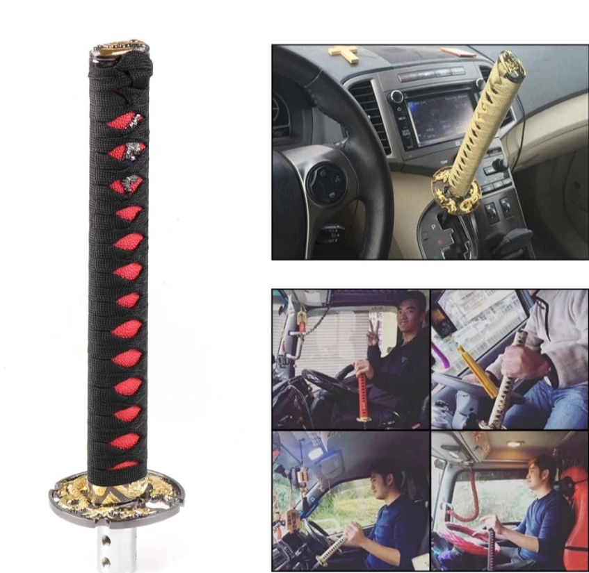 Universal 150mm JDM Katana Samurai Sword Shift Knob Shifter With ...