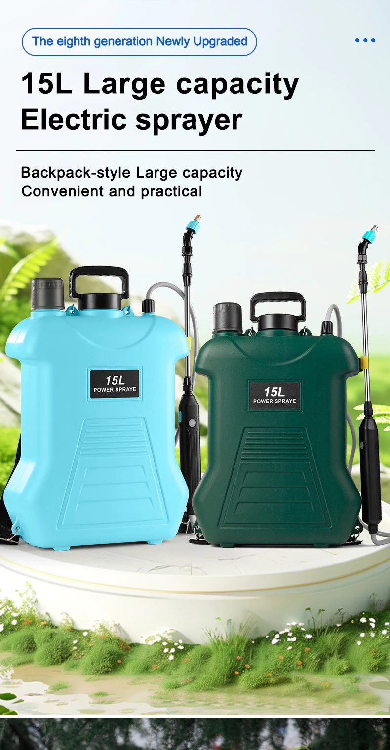 15L Electric Knapsack Sprayer Portable Gardening Tool Agricultural ...
