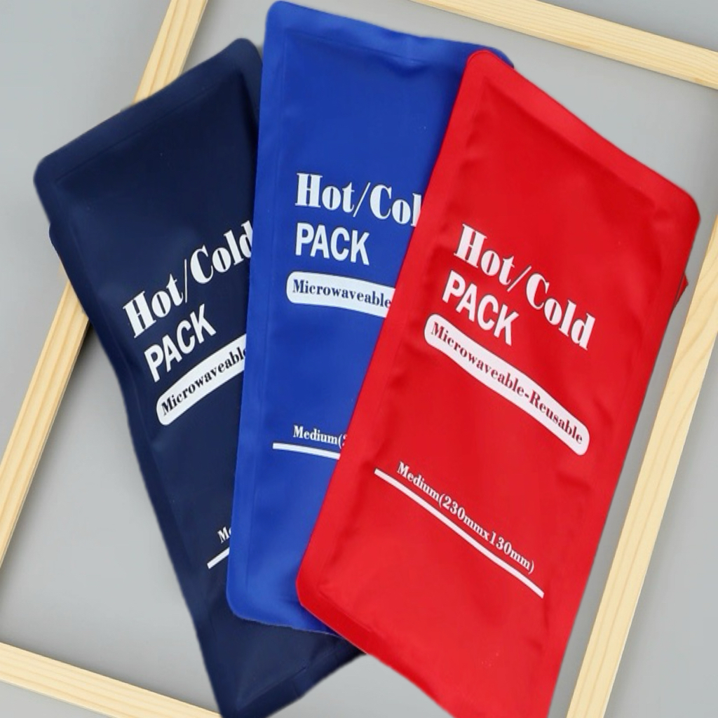 Hot And Cold Compress Bag Reusable Gel Pack Microwavable Freezable Pain ...