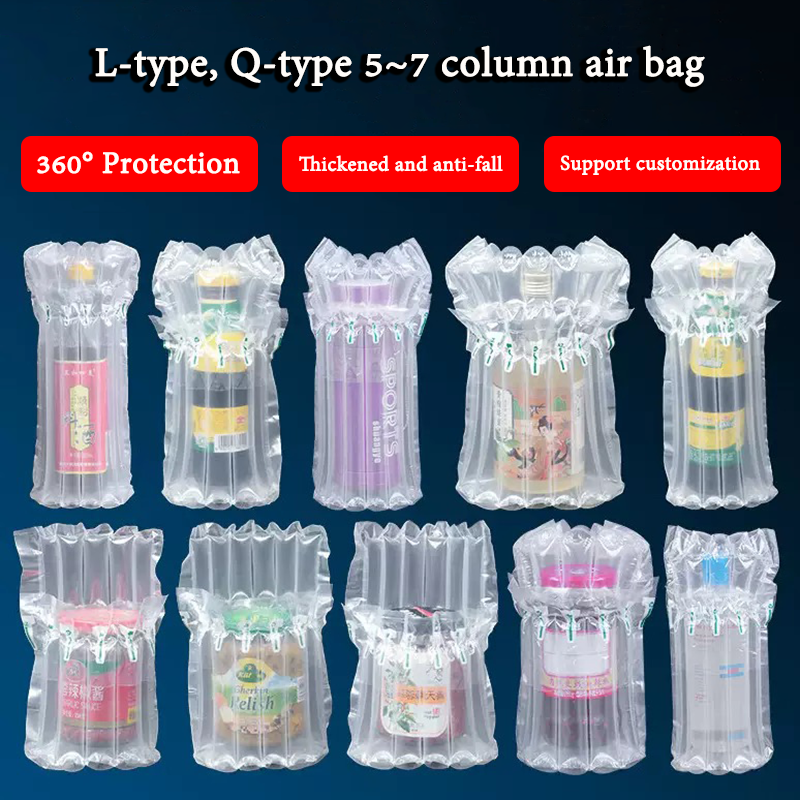 Air column shockproof inflatable bag anti-fall cushioning bubble bag ...