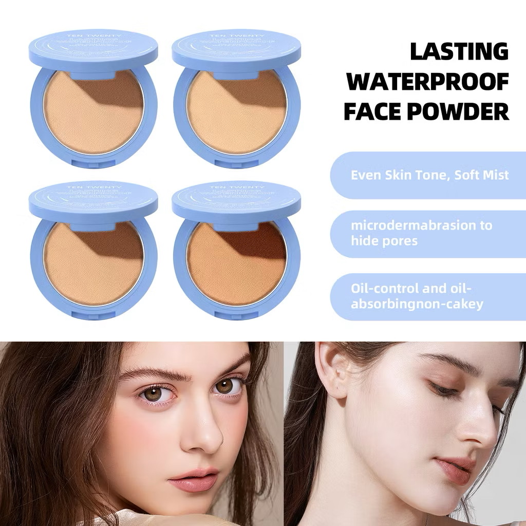 TEN TWENTY Oil Control Matte Face Powder With Mirror Long Lasting ...