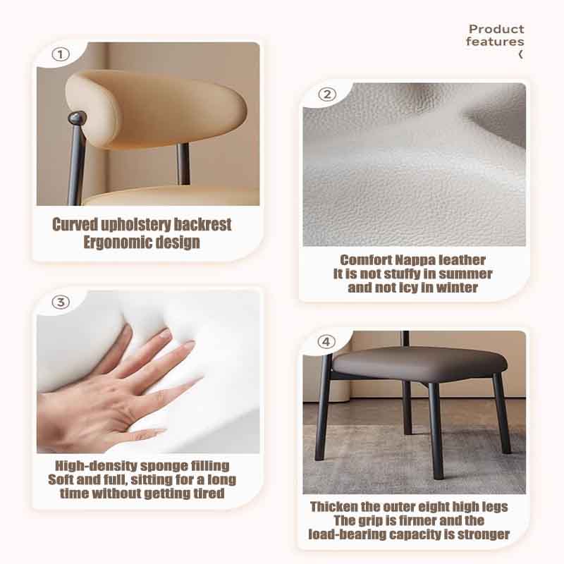 European-style study chair, office chair, coffee table and chairs ...