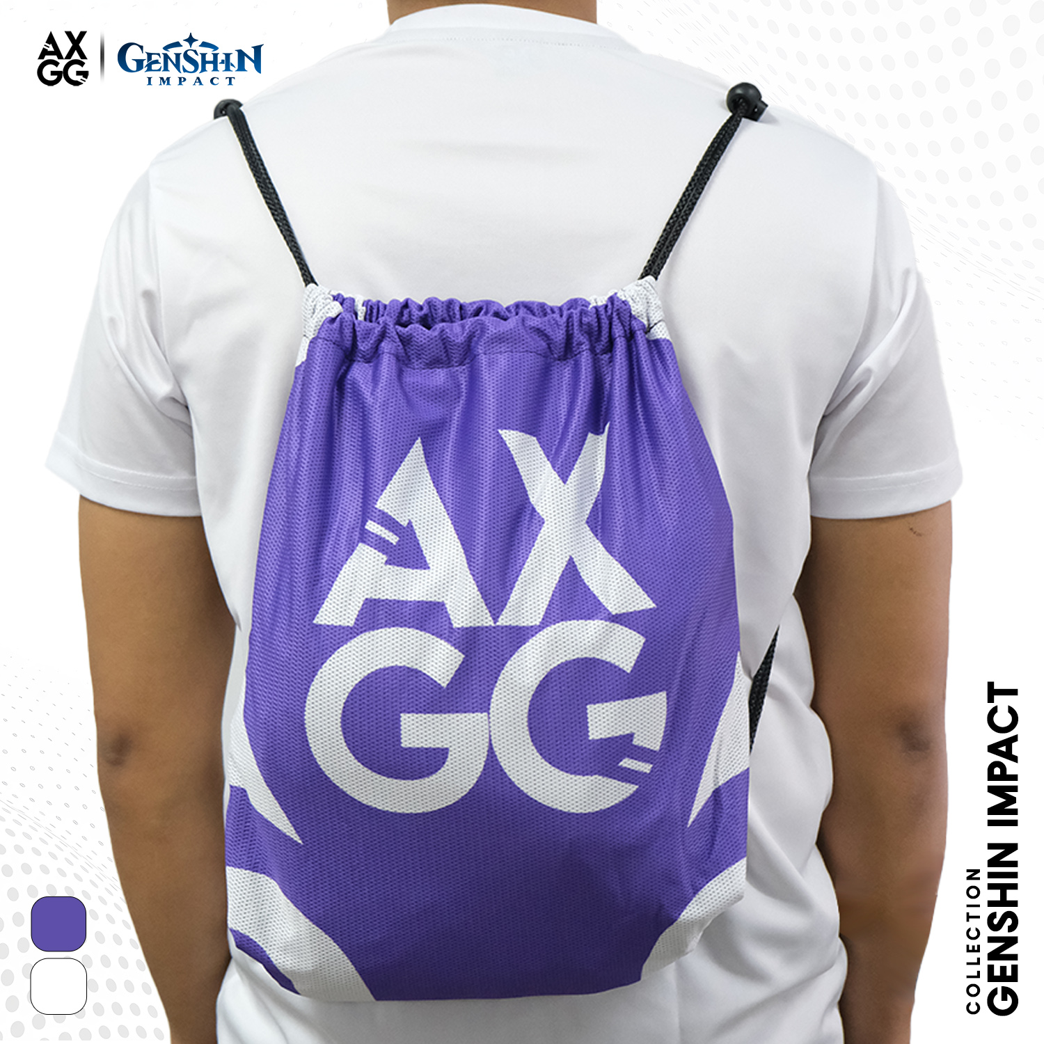 AXGG ' Genshin Impact ' - Gaming Drawstring Bag | Shopee Philippines