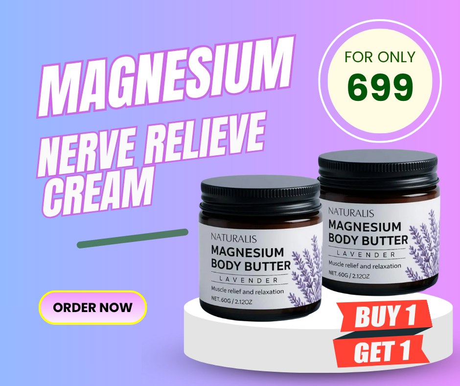 NATURALIS MAGNESIUM NERVE RELIEF CREAM | Shopee Philippines