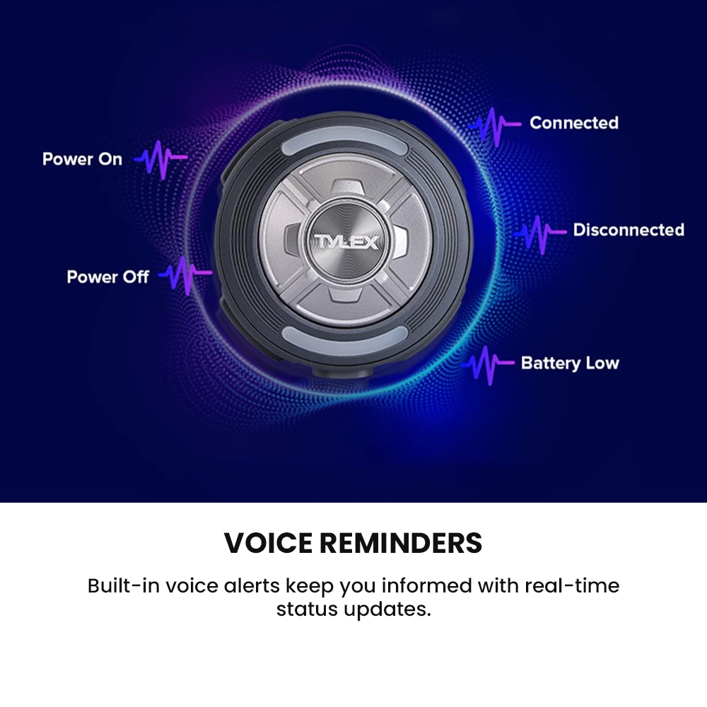 Tylex OPENEAR E50 Motorcycle Helmet Headset Bluetooth | Shopee Philippines