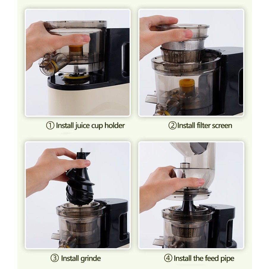 Juicer with Separator for Home and Commercial Use high purity juice ...