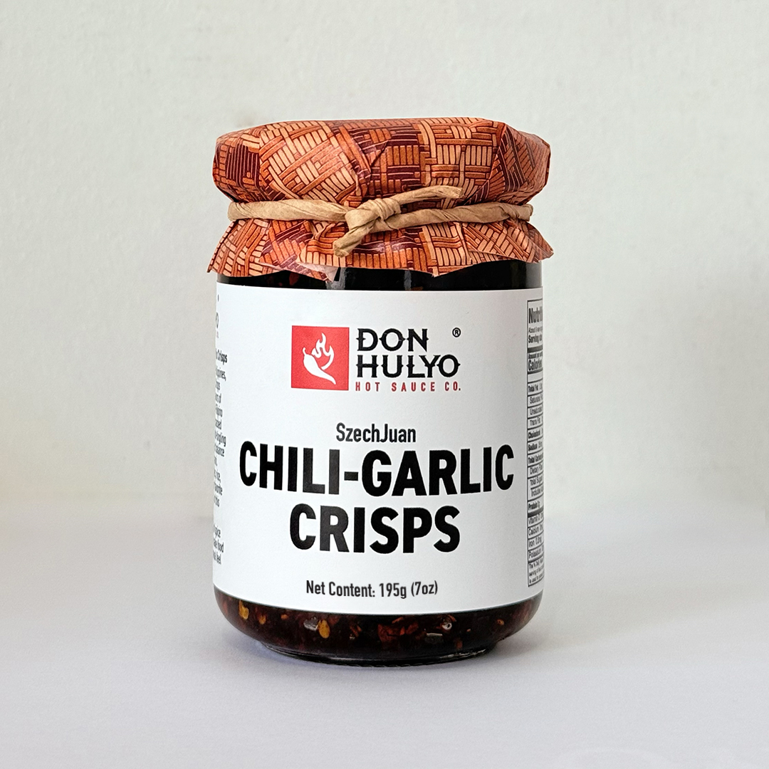 Don Hulyo Chili Garlic Crisps - Original - Sichuan Mala Chili Sauce ...