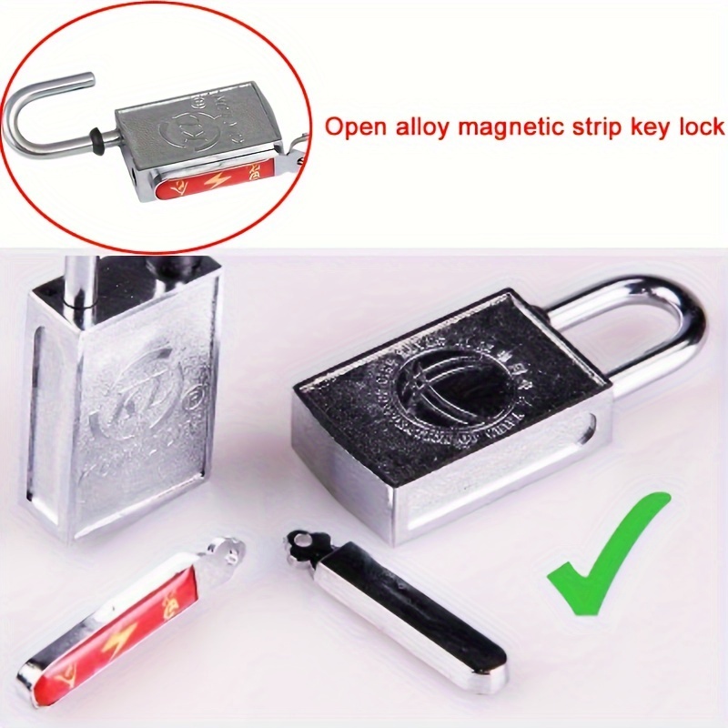 Magnetic Padlocks Anti-theft Smart Lock For Keyless Living Lock Without ...