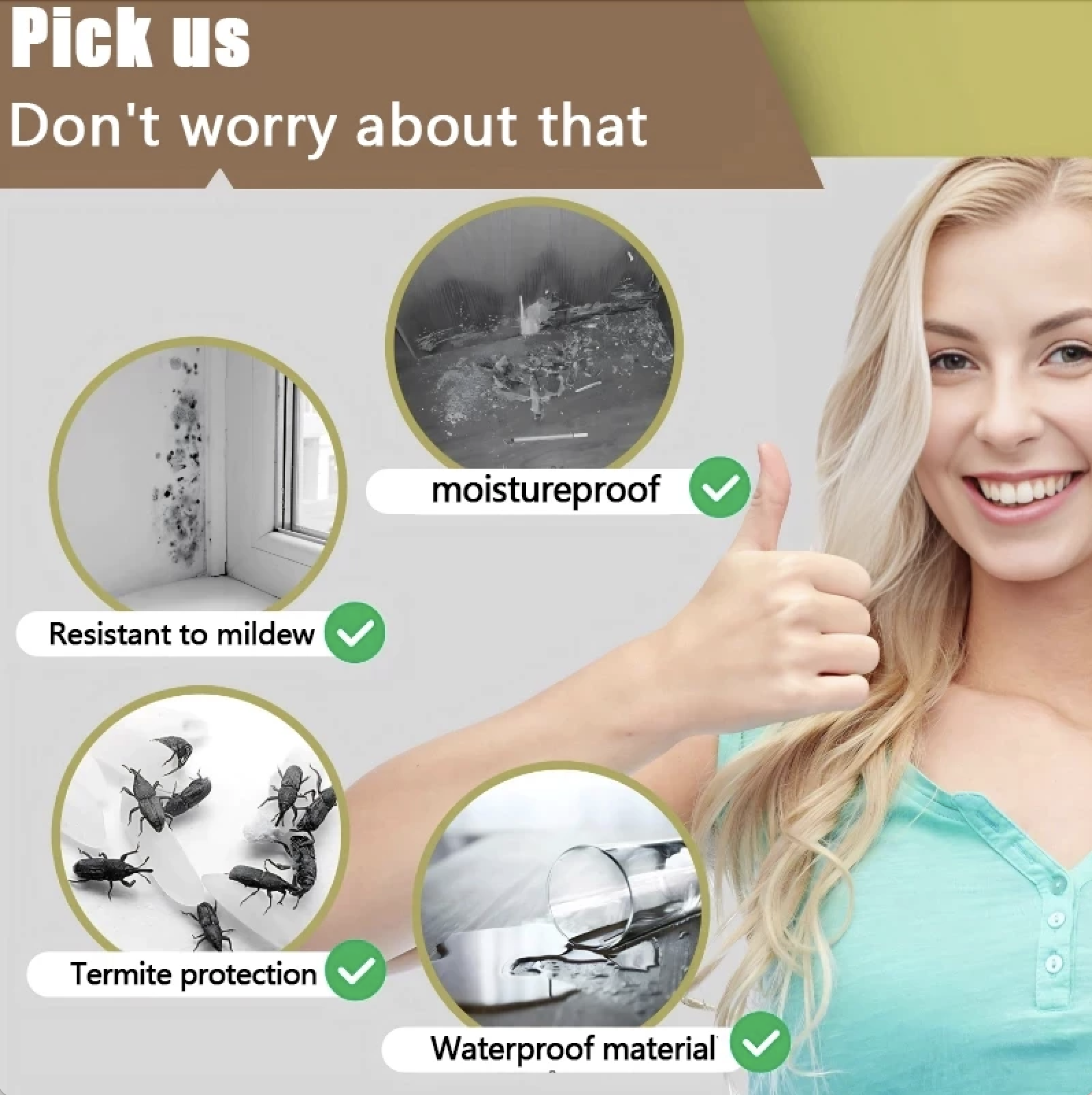 [Zenwood] ZW102 10pcs BUNDLE Wall Ceiling Decor Termite Proof Interior ...