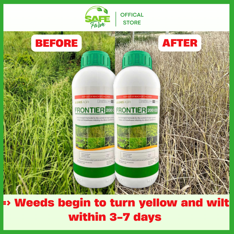 FRONTIER 200 OD Herbicide by Lead Agri - Completely Destroys Weeds ...