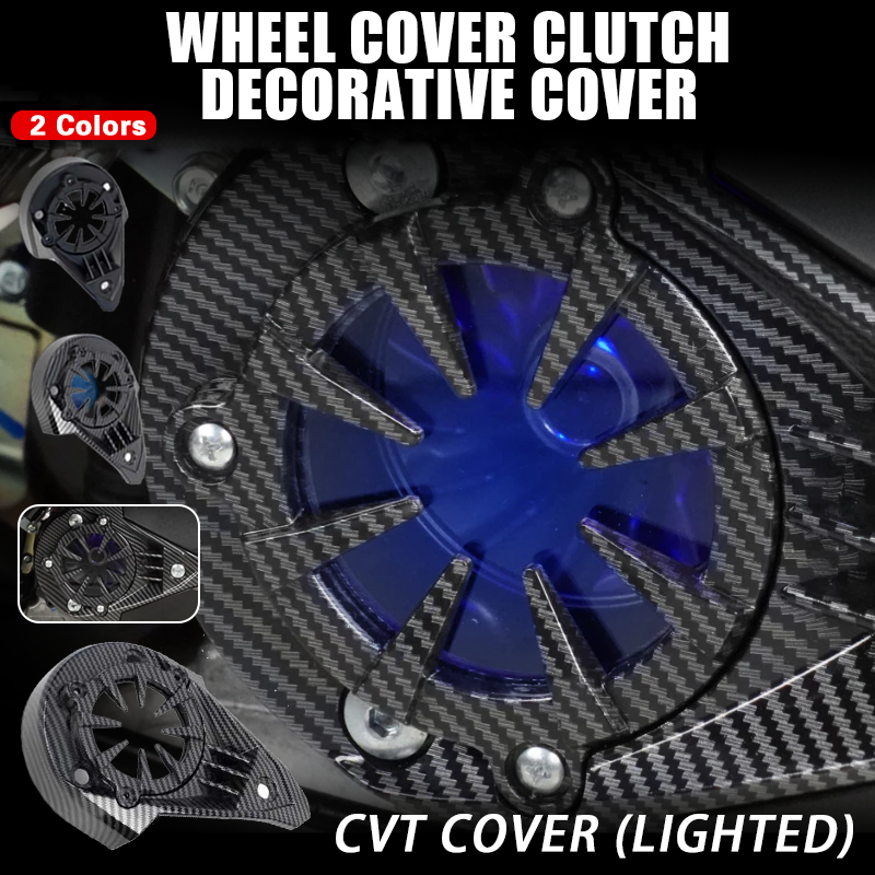 Honda Click 125i/150i V2/V3/V4 Transparent Acrylic Pulley Cover for CVT ...
