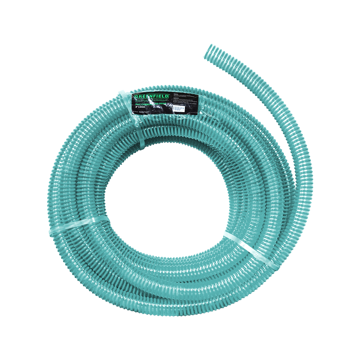 Greenfield PVC Corrugated Hose 3"x30m | Shopee Philippines