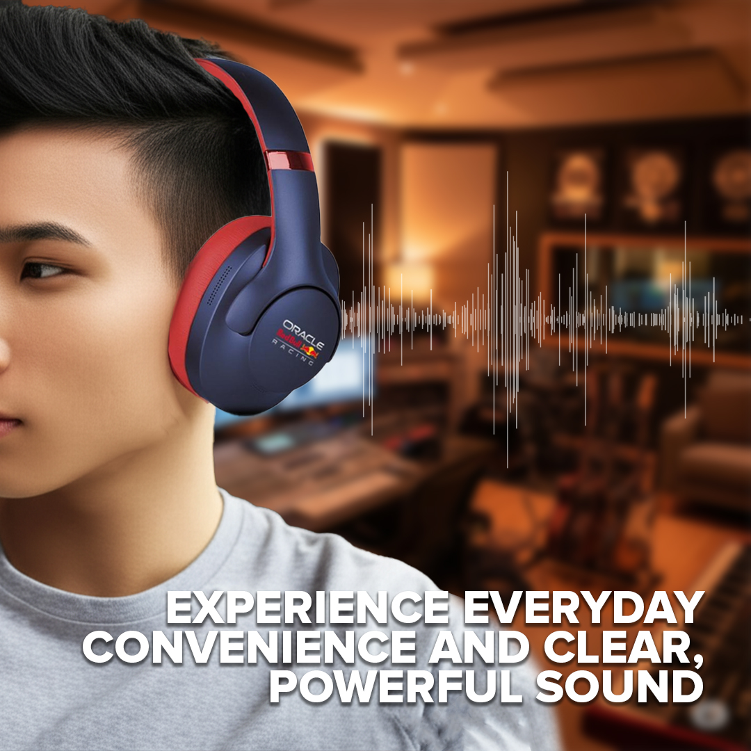 Oracle RedBull Racing 130 Bluetooth Foldable Headphones by Spoyl ...