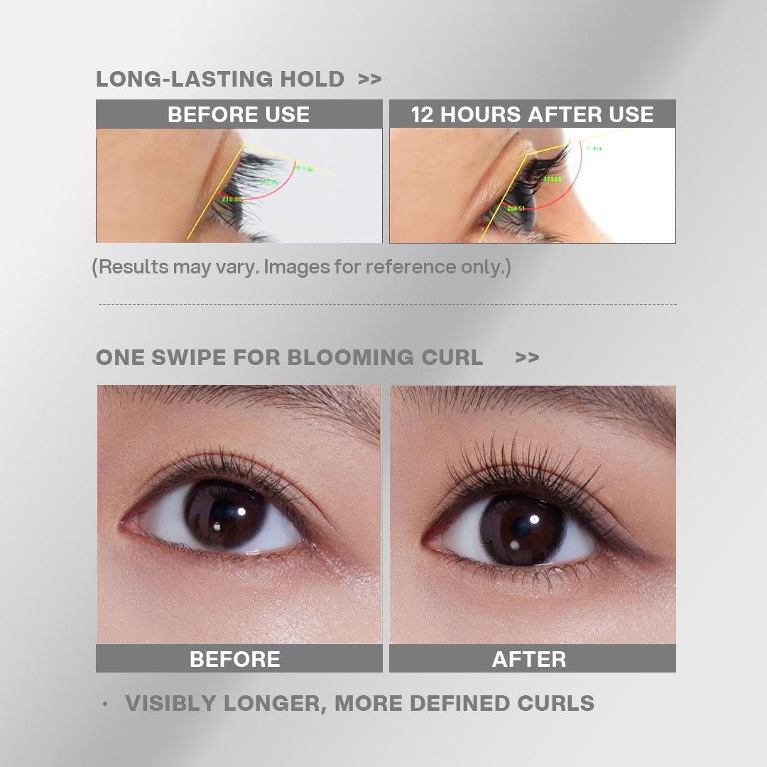 Ashley Shine Mascara Natural Curl Waterproof Eye Makeup Long-lasting ...