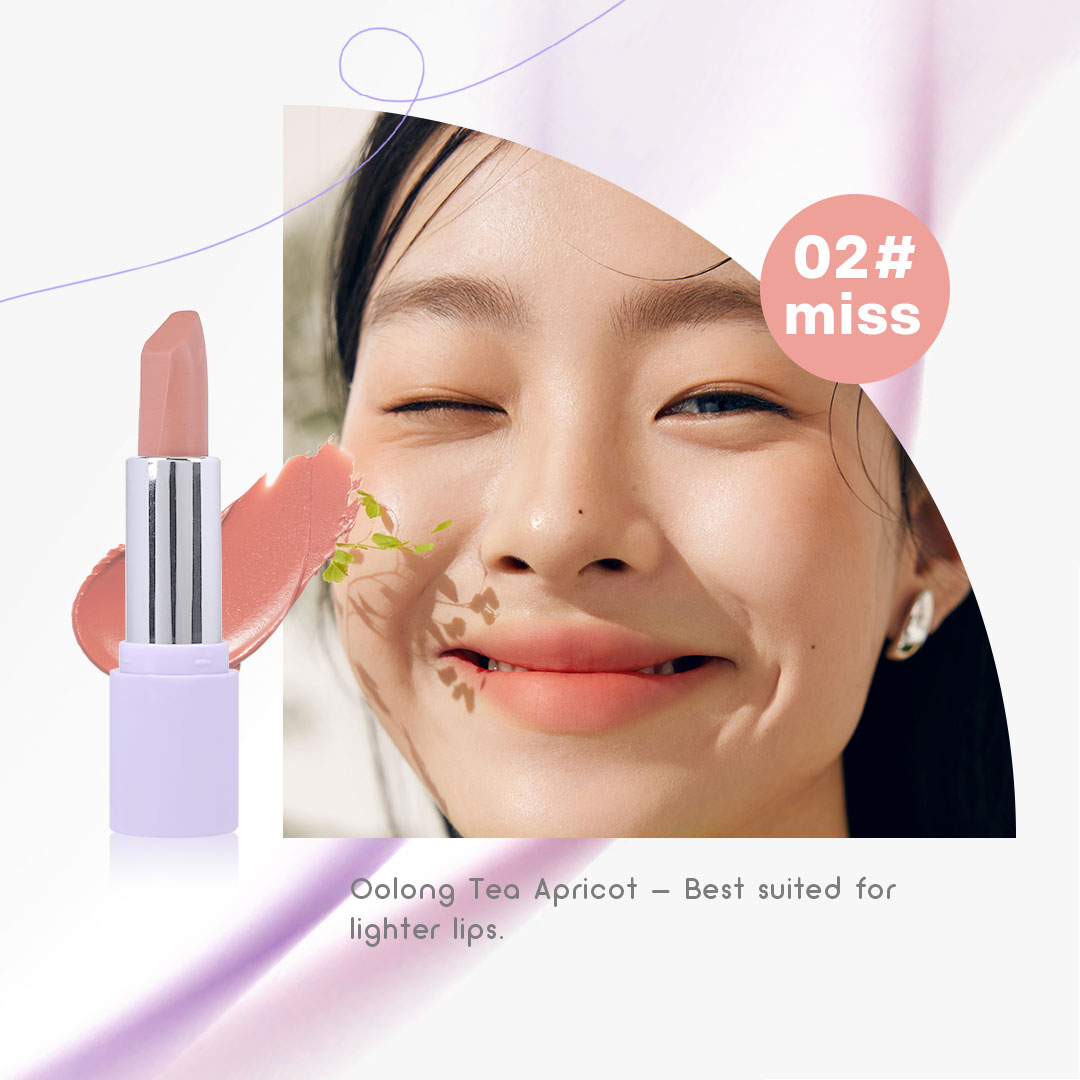 Ashley Shine Matte Lipstick High Color Rendering Waterproof Non-stick ...