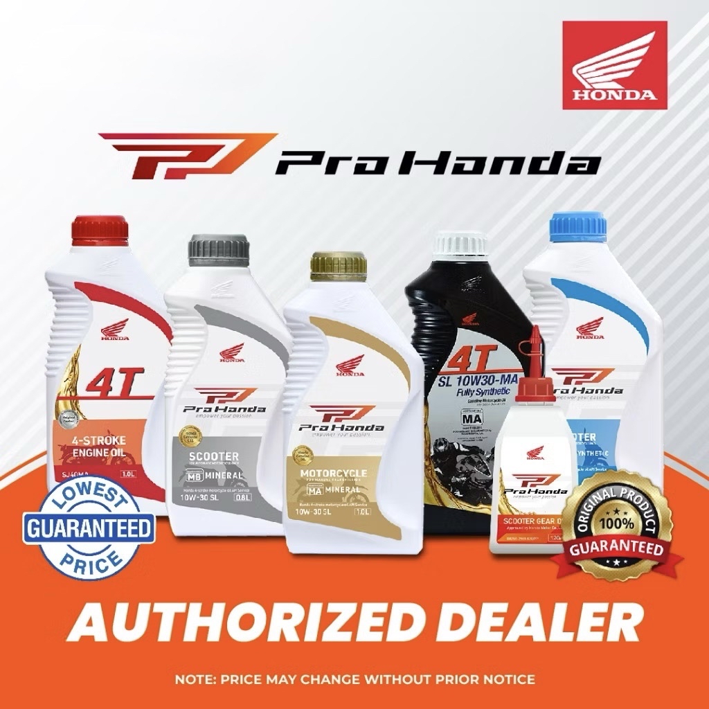 HONDA MOTORCYCLE ENGINE OIL 1L | Shopee Philippines