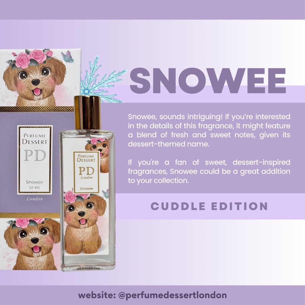 Snowee 30ml/50ml/100ml Perfume Dessert London Official Store | Long ...