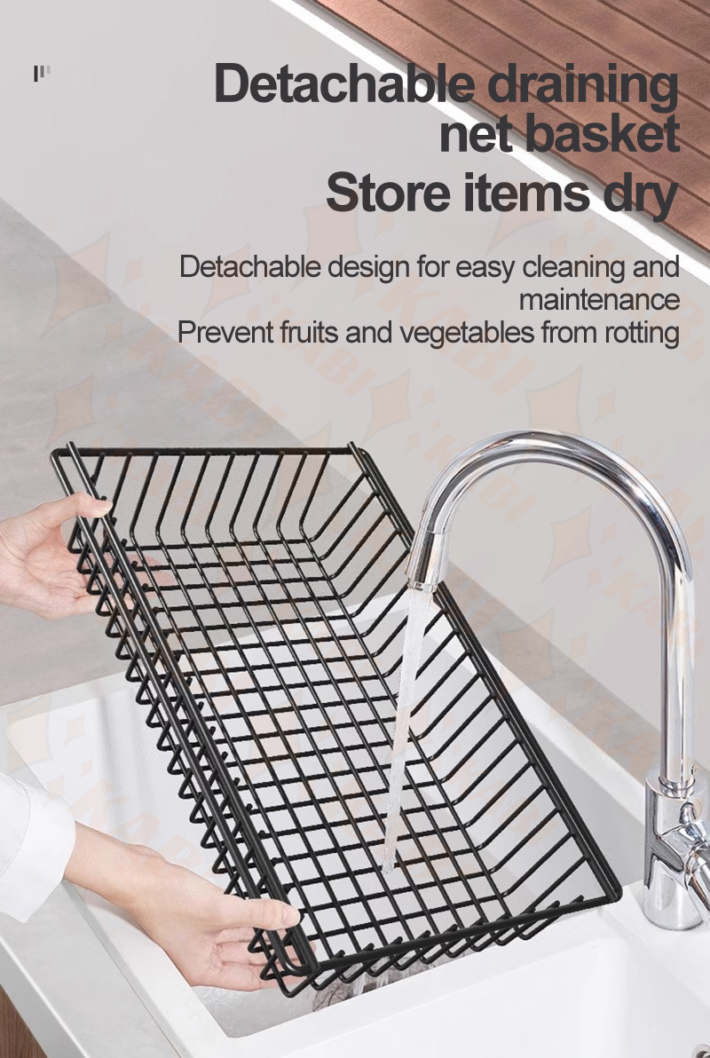 Kabi Kitchen Rack Microwave Oven Organizer Shelf Vegetable Rack Stable ...