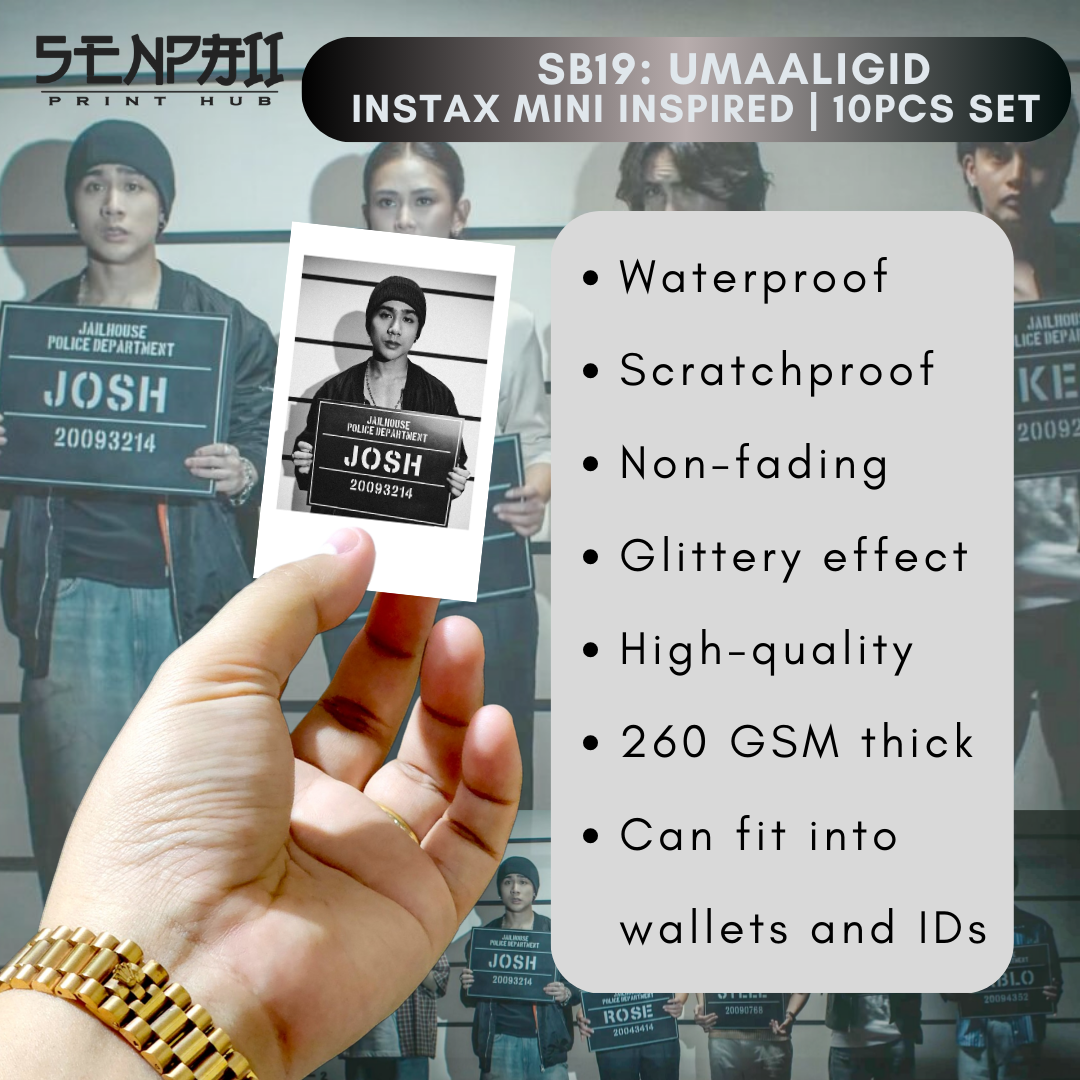SB19: UMAALIGID | INSTAX MINI INSPIRED PHOTOS | Shopee Philippines